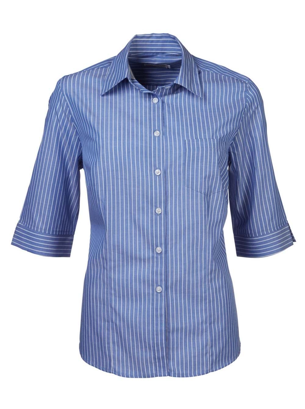 Wendy N04 3/4 Blouse - French blue | Rolando Clothing South Africa